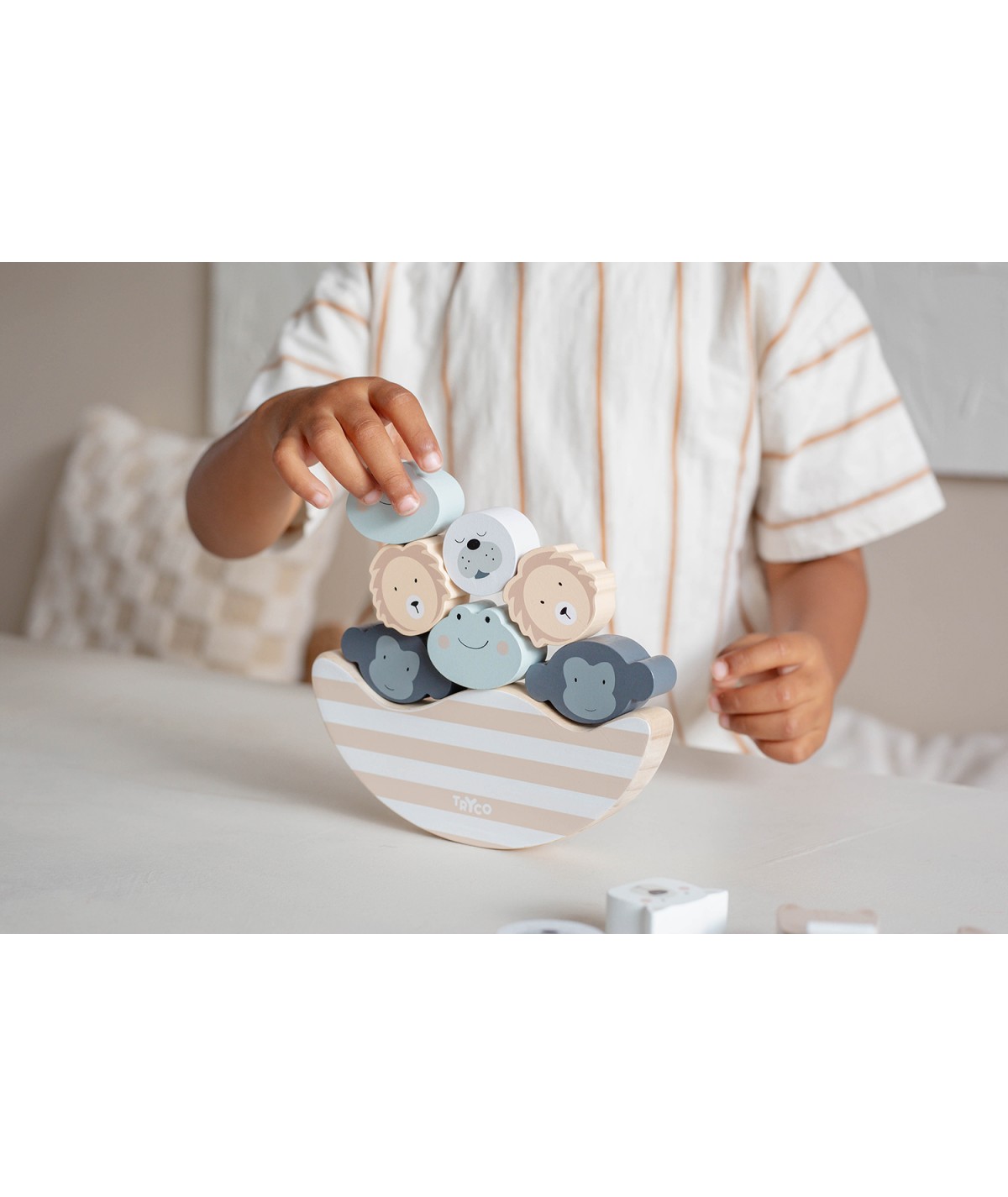 Wooden Balance Game Jungle