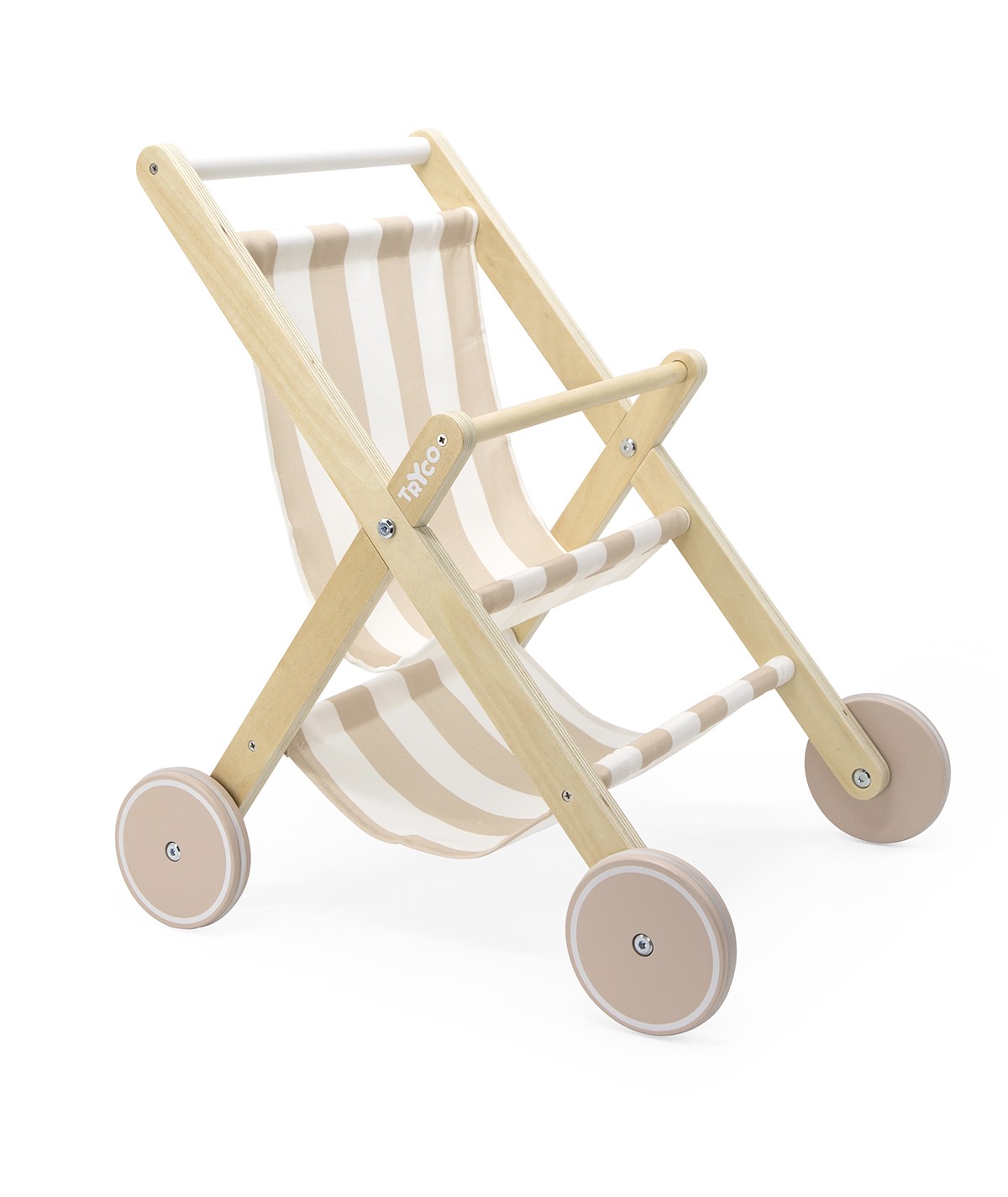 Wooden Doll Stroller