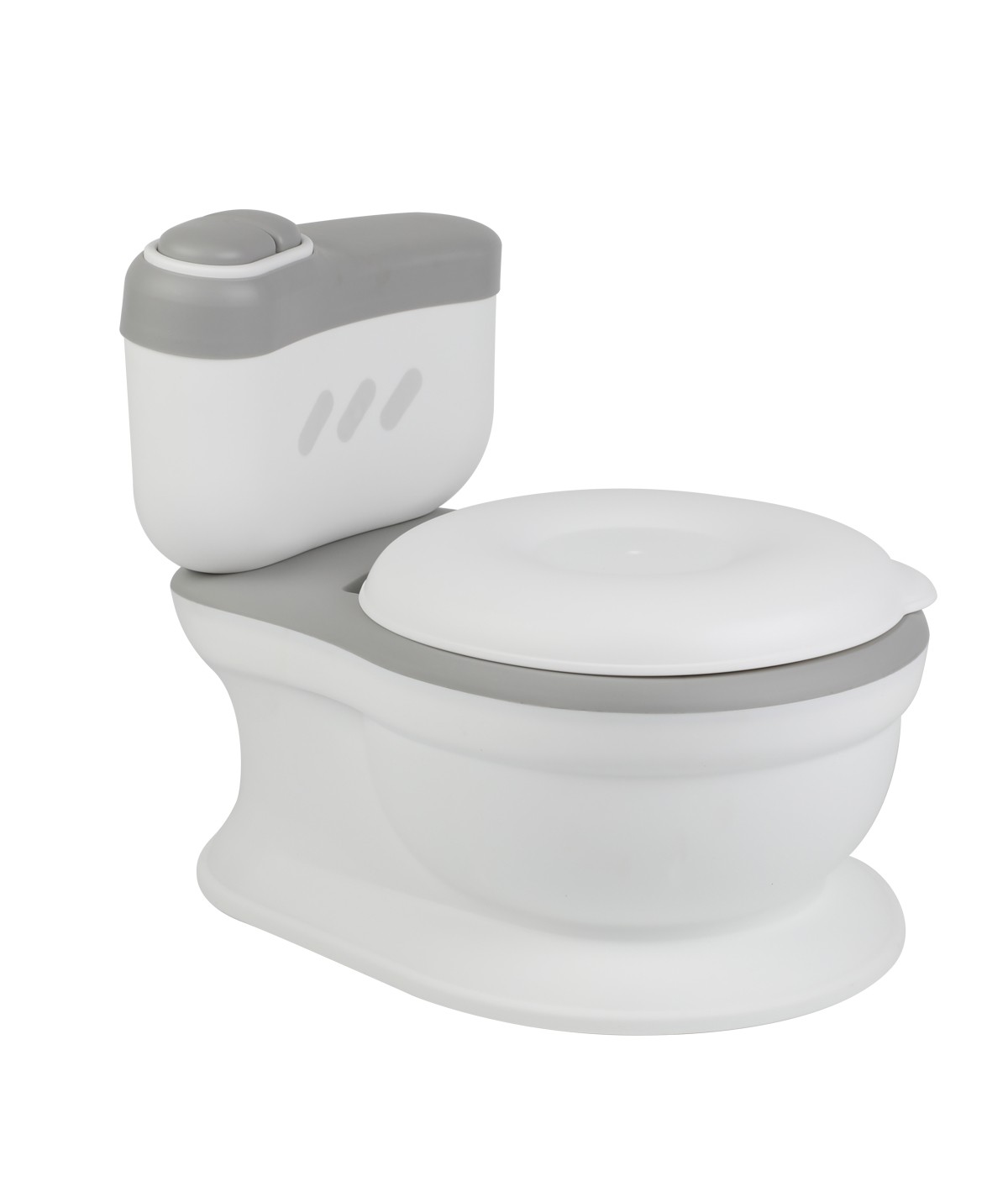 Grey Potty with Flush Sound