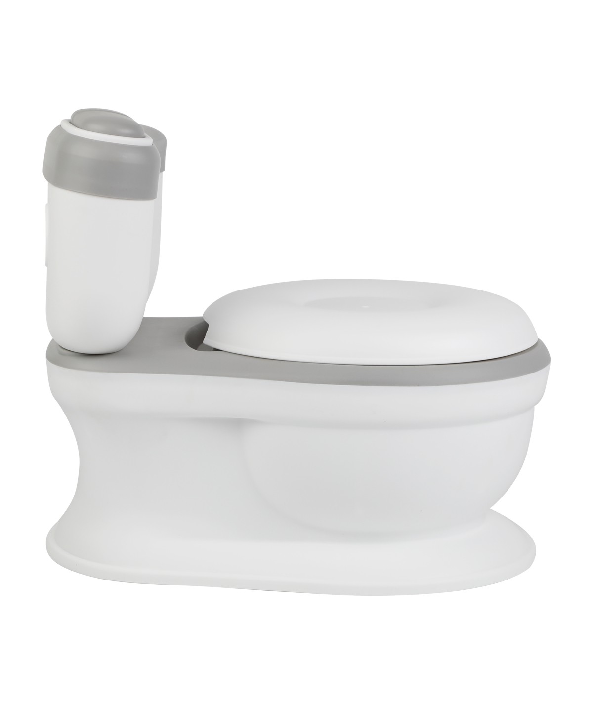 Grey Potty with Flush Sound