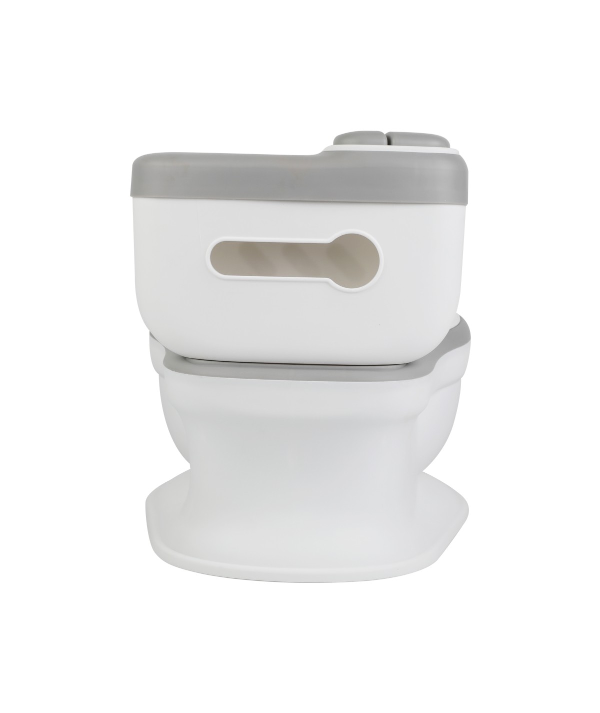 Grey Potty with Flush Sound