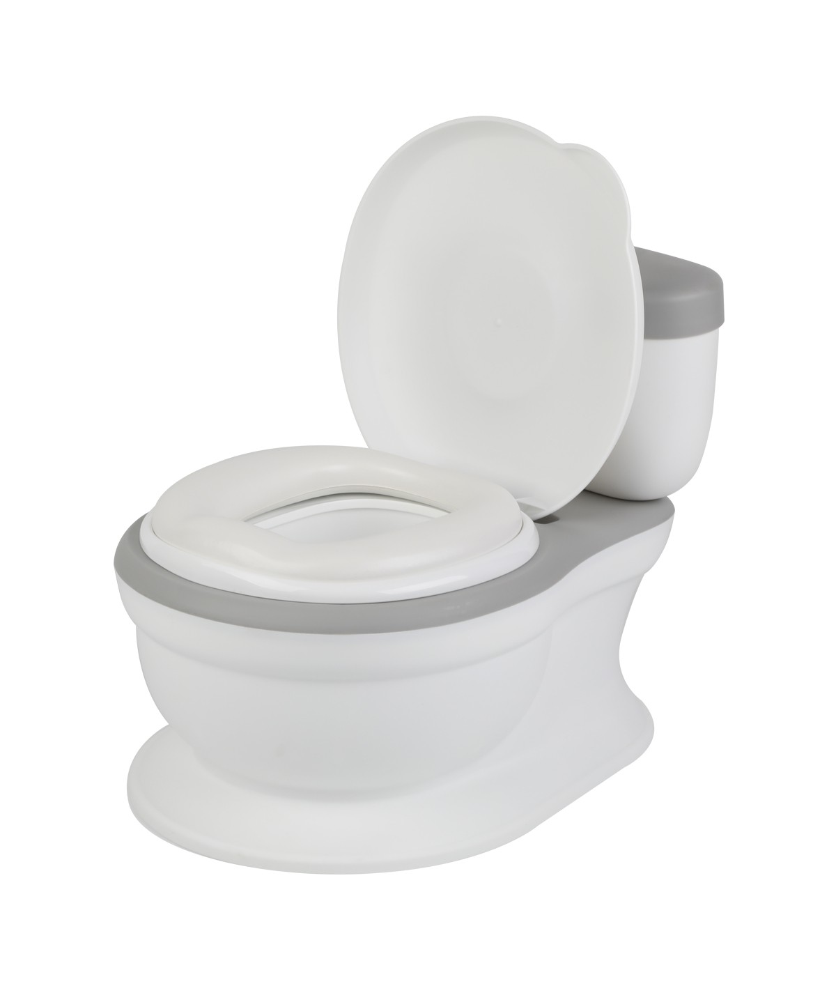 Grey Potty with Flush Sound